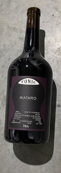 Tonic Wines Mataro 2021 | The Wine Front