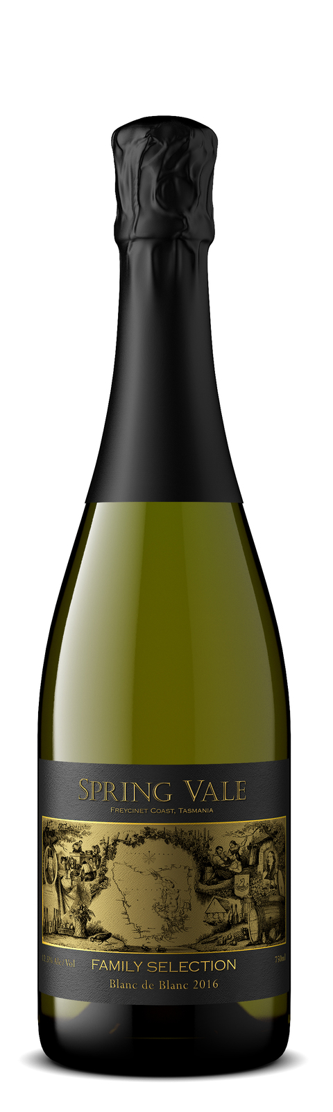 Spring Vale Family Selection Blanc de Blancs 2016 | The Wine Front