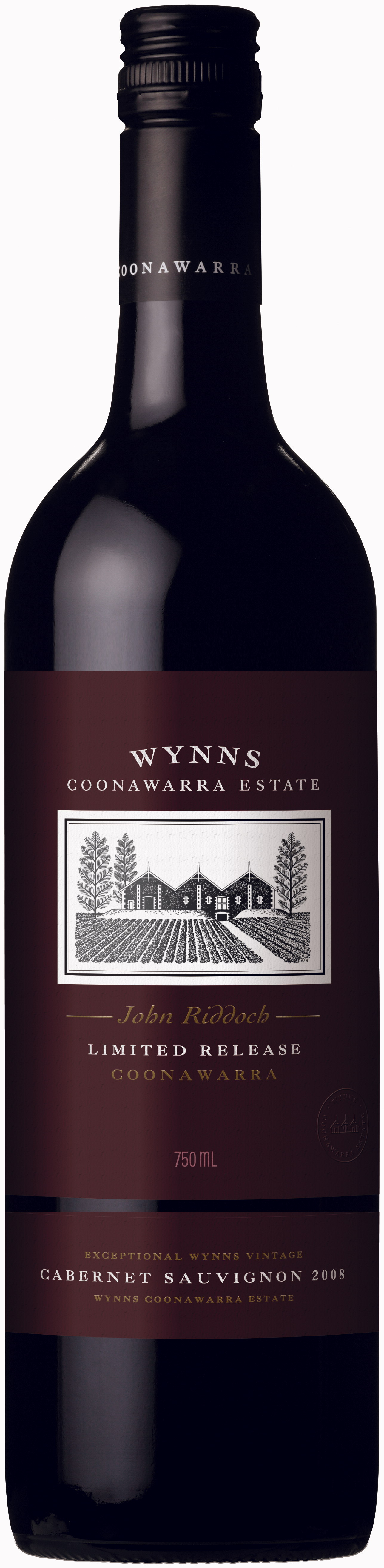 Wynns Coonawarra Estate John Riddoch Cabernet Sauvignon 2008 | The Wine ...
